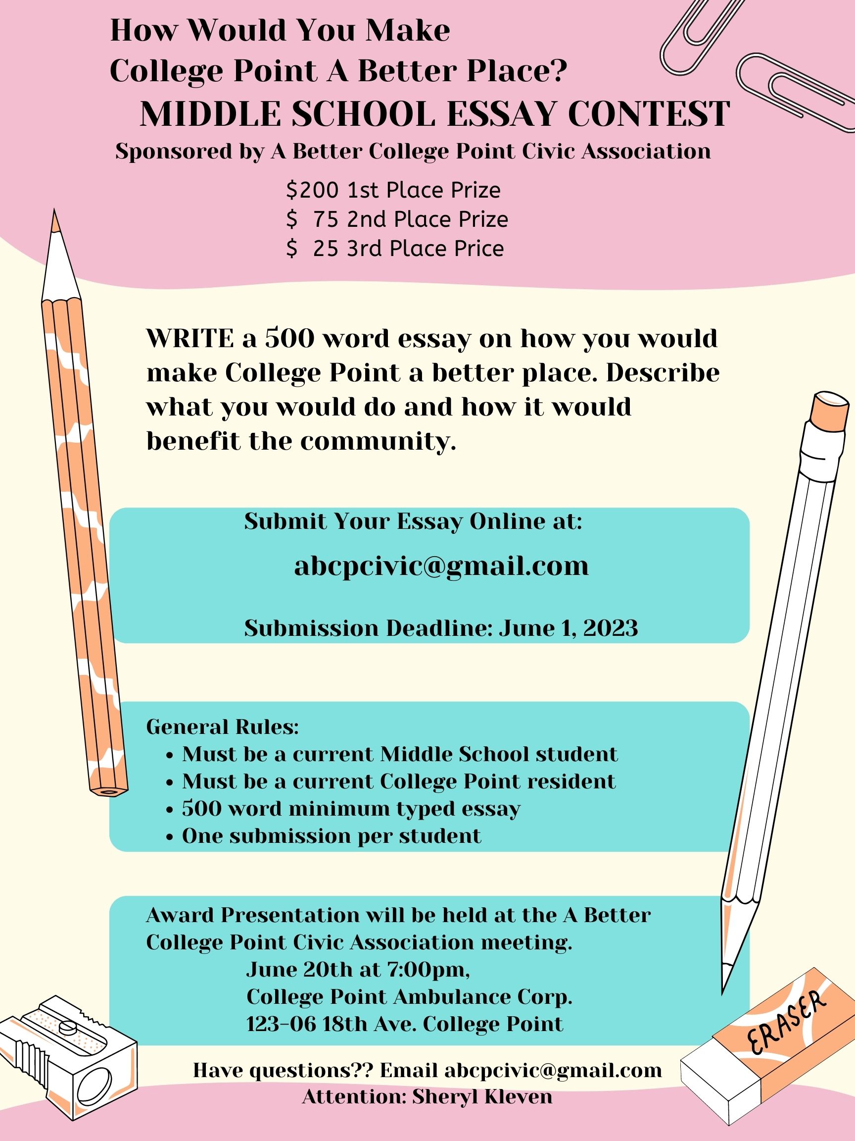 A Better College Point Civic Association – JOIN THE MOVEMENT!
